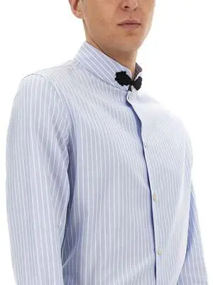 Valentino Garavani Cotton Oxford Shirt With Toggle