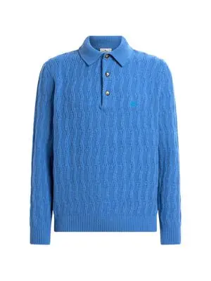 Etro Cashmere Polo Shirt - Multicolor