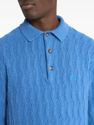 Etro Cashmere Polo Shirt