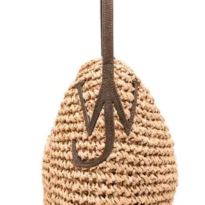 JW Anderson Raffia Tote Bag - Cream