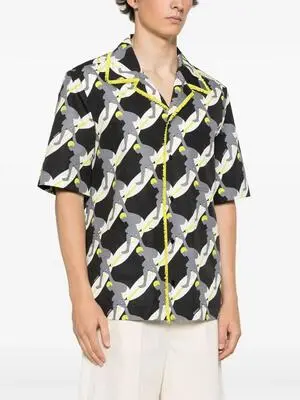 Gucci Twisted Surf On Pop` Print Shirt