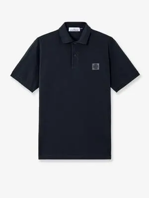 Stone Island Organic Cotton Polo Shirt - Multicolor