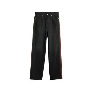 Gucci Denim Regular & Straight-leg Jeans - Black