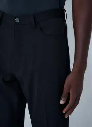 Balenciaga Tailored Wool-blend Pants