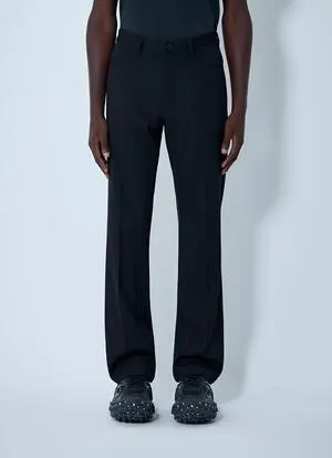 Balenciaga Tailored Wool-blend Pants - Black