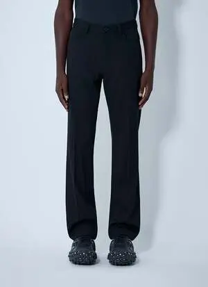 Balenciaga Tailored Wool-blend Pants - Black