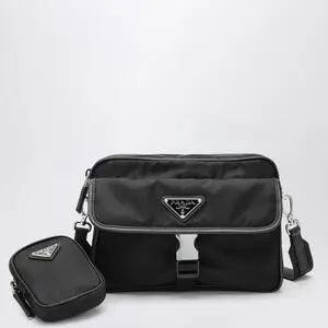 Prada Re-nylon Cross-body Bag - Black