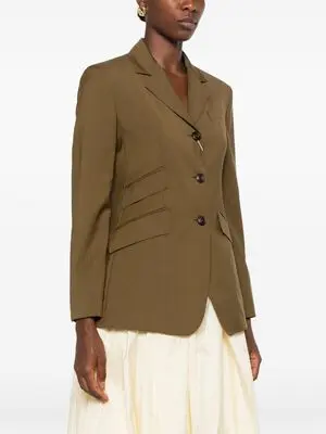 Max Mara Wool Single-breasted Jacket