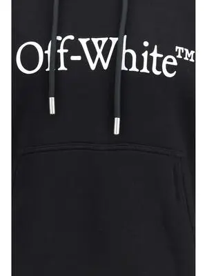Off-White Big Logo Bookkish Over Hoodie