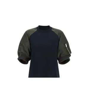 Sacai Tops T-shirts & Jerseys - Blue