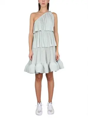 LANVIN Asymmetrical Dress - Green