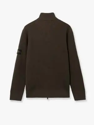 Stone Island Virgin Wool Cardigan