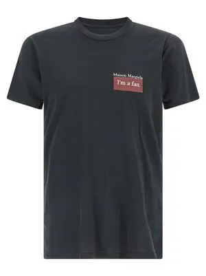 MAISON MARGIELA Printed T-shirt - Black