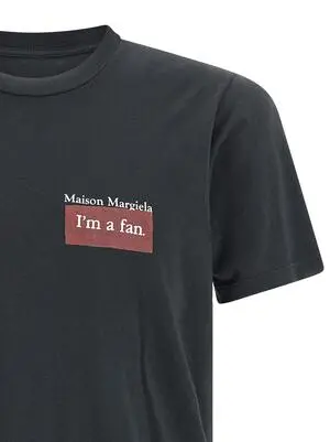 MAISON MARGIELA Printed T-shirt - Black