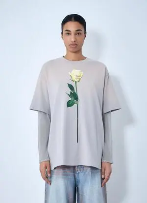 Acne Studios Layered Graphic T-shirt