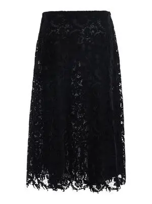 Fendi Macrame Lace Skirt - Multicolor