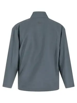 Kenzo Viscose Wool Blend Blazer - Gray