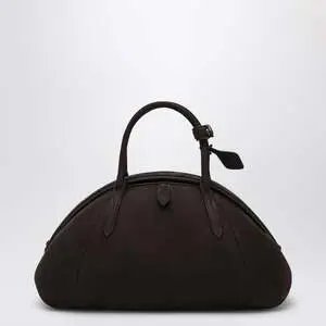 Alaïa Nubuck Top-handle Bag - Brown