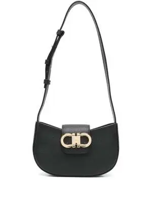FERRAGAMO Double Gancini Leather Mini Bag - Multicolor