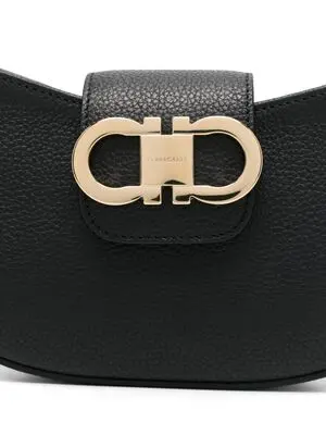 FERRAGAMO Double Gancini Leather Mini Bag - Multicolor