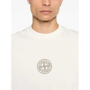 Stone Island Neutrals T-shirts & Vests T-shirts