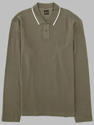 BOSS Polo A Manica Lunga Con Logo