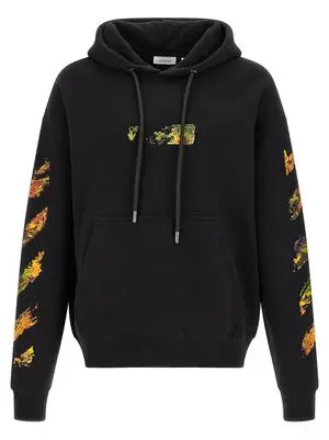 Off-White Spices Arrow Skate' Hoodie - Black