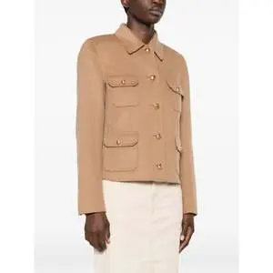 Max Mara Neutrals Jackets Tweed Jackets