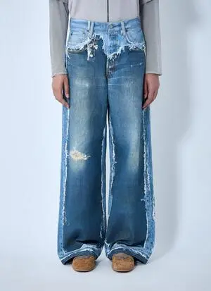 Acne Studios Trompe-l'oeil Jeans