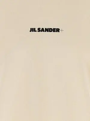 JIL SANDER Logo Sweatshirt - Cream