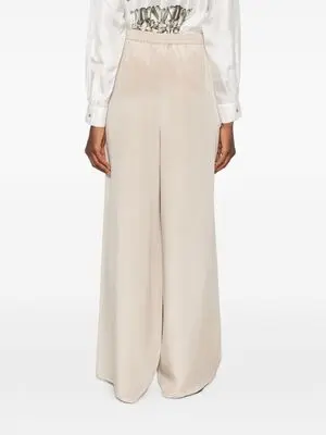 Max Mara Silk Trousers