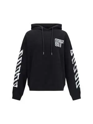 Off-White Motion Arrow Hoodie - Black