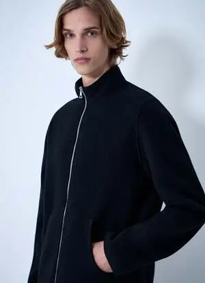 RIER Wool Zip-up Jacket