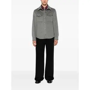 Brunello Cucinelli Grey Jackets Shirt Jackets
