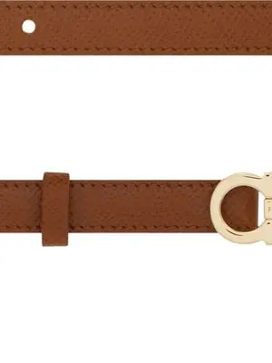 FERRAGAMO Gancini Leather Belt