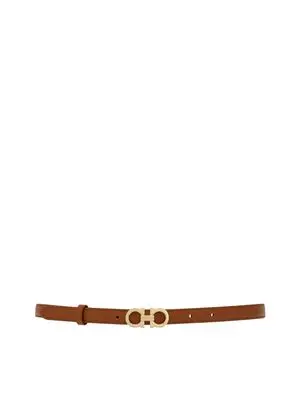 FERRAGAMO Gancini Leather Belt - Multicolor
