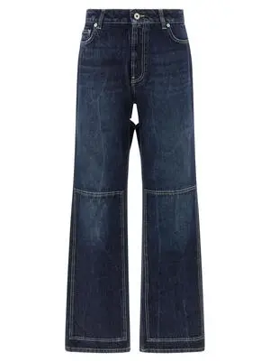 JEAN PAUL GAULTIER The Cut-out' Jeans - Blue