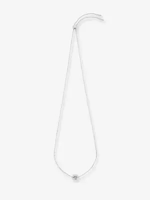 Loewe Anagram Bombe Sterling Necklace - Silver