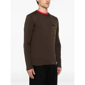 Prada Virgin Wool Crew Neck Jumper