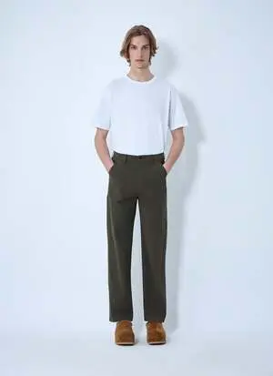 Dries Van Noten Pickerbys Cotton Pants