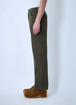Dries Van Noten Pickerbys Cotton Pants