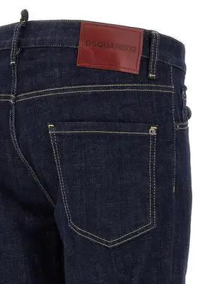Dsquared2 Cool Guy Cotton Denim Jeans - Blue
