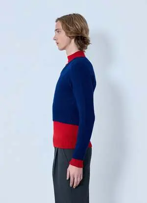 JIL SANDER Layered Knit Sweater