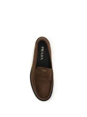 Prada Suede Loafers