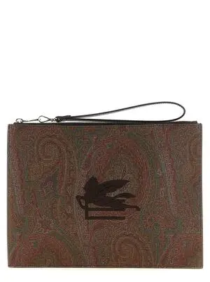 Etro Essential Arnica' Clutch - Brown