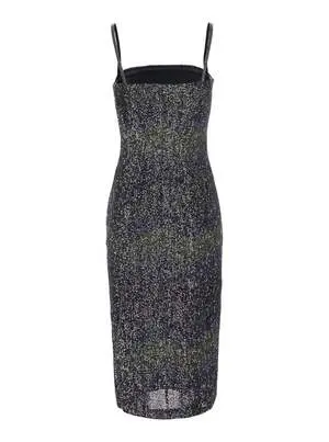 Missoni Sequin Zigzag Motif Midi Dress - Multicolor