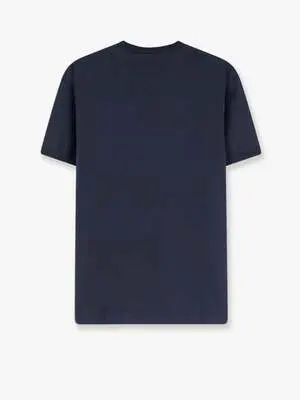 Dolce & Gabbana Cotton T-shirt With Iconic Detail - Multicolor