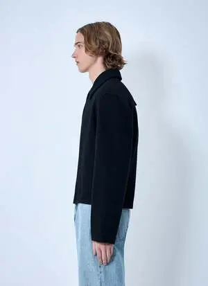 RIER Wool Blend Polo Sweater