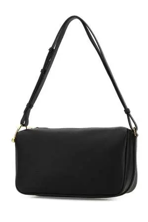 Gucci Leather Medium Half Horsebit Shoulder Bag