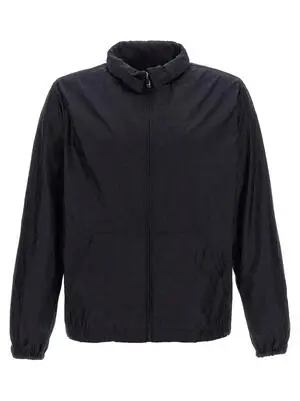 Valentino Garavani Toile Iconographe Windbreaker - Blue